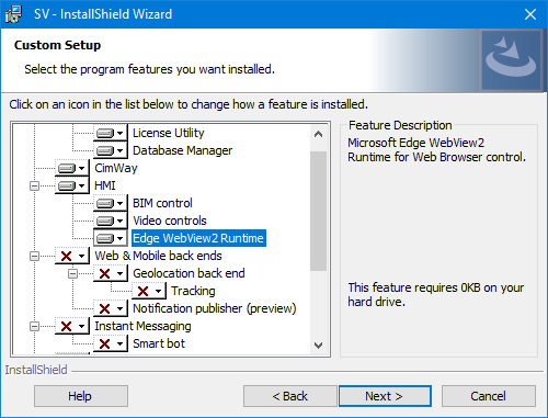 Web browser control overview