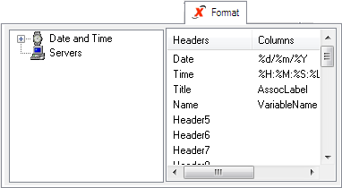 Configuring the Alarm Viewer line format