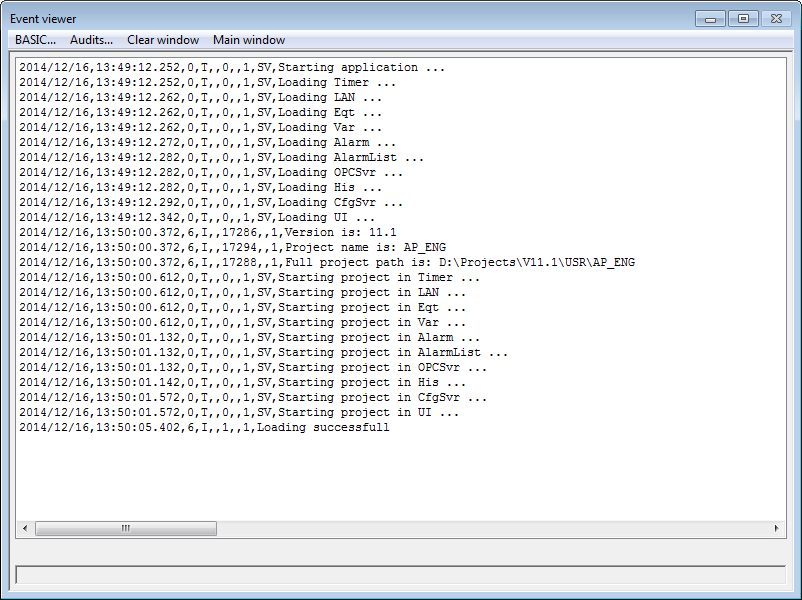 Starting PcVue for the first time