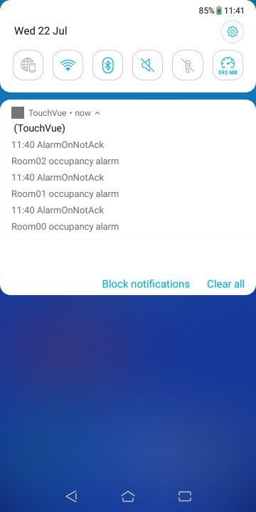 Alarm notifications
