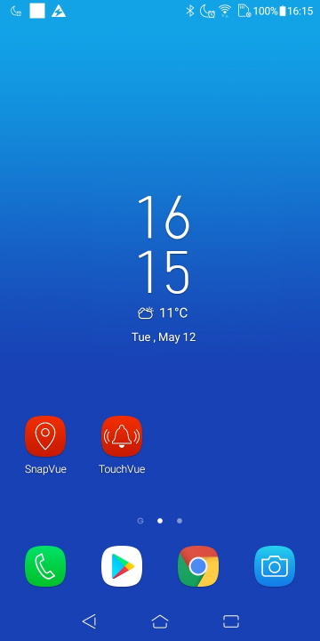 Démarrage de SnapVue