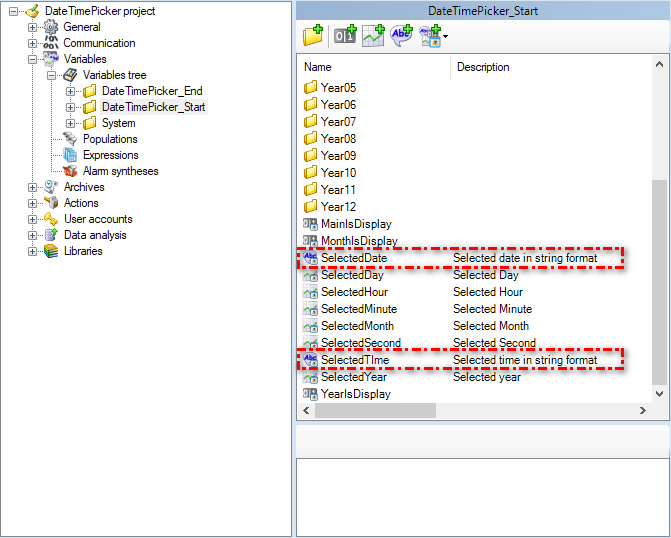 Using A Pcvue Date Time Picker Pcvue Pcvue 0708