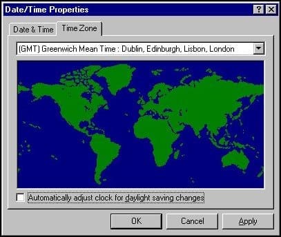 Time Zone Configuration with PcVue - PcVue PcVue