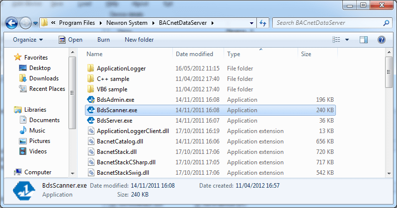 Offline configuration with BNDF file - PcVue PcVue