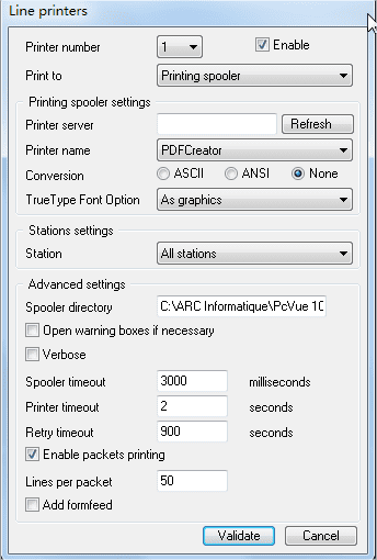 How To Print Multiple Lines With Pcvue Pcvue Pcvue