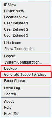 How to create an IntraVue backup - PcVue PcVue