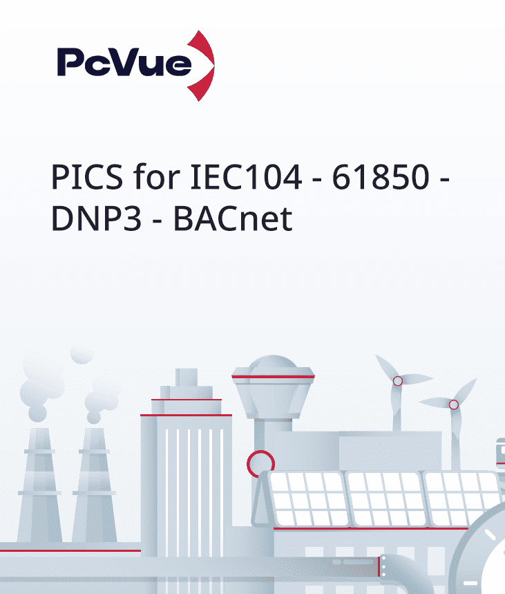 PICS for IEC104 - 61850 - DNP3 - BACnet - PcVue PcVue