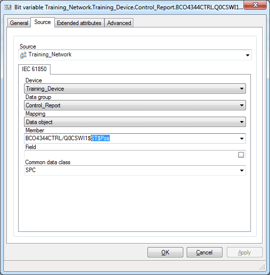 IEC 61850 - How to send a control (to finish) - PcVue PcVue
