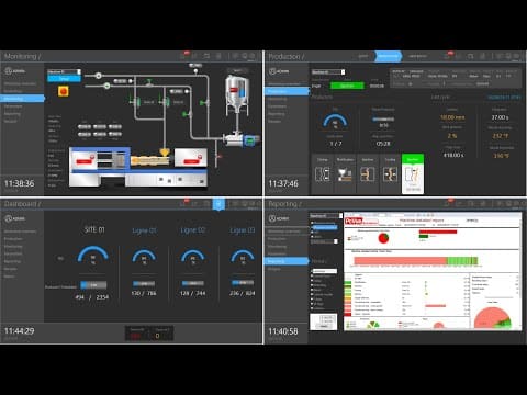 PcVue SCREENSHOTS INDUSTRY - PcVue PcVue