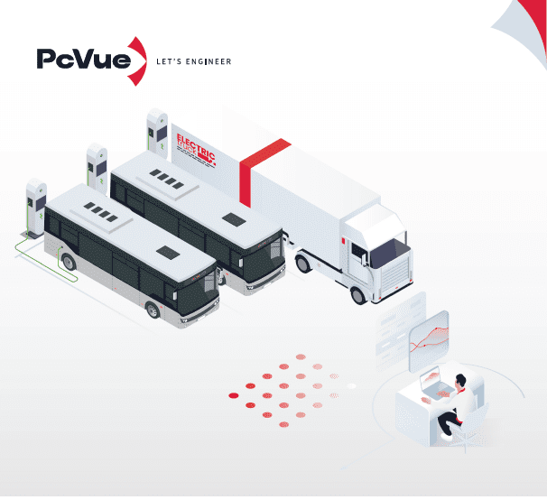 PcVue INTELLIGENT SYSTEM FOR MANAGING ELECTRIC BUS CHARGING - PcVue PcVue